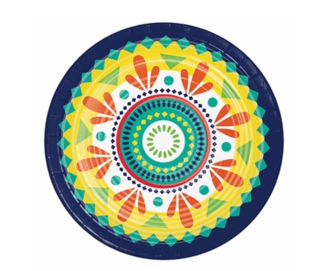 Fiesta Party Plates, Fiesta Birthday, Fiesta Party Supplies, Cinco De ...