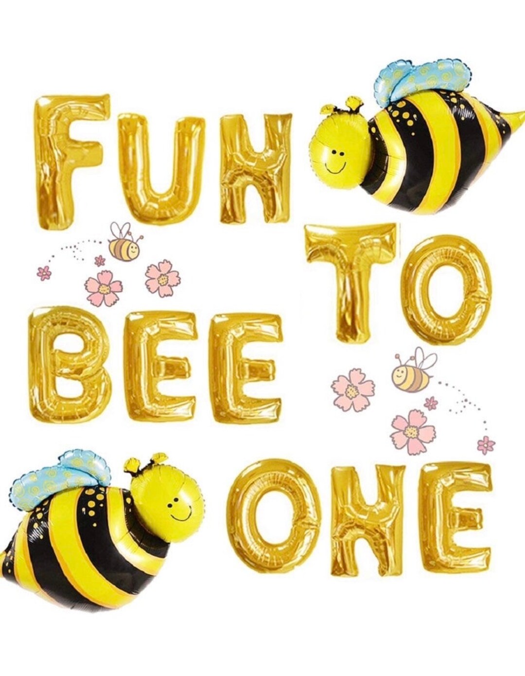 Fun to Bee One Balloons, Bee Balloons, Bee Party, Bee, Bumble Bee ...