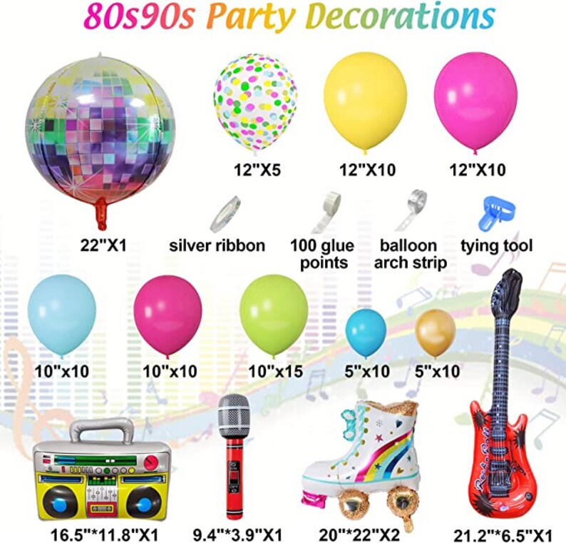 Roller Skates Balloon Garland, Roller Skates Party, Roller Skates ...