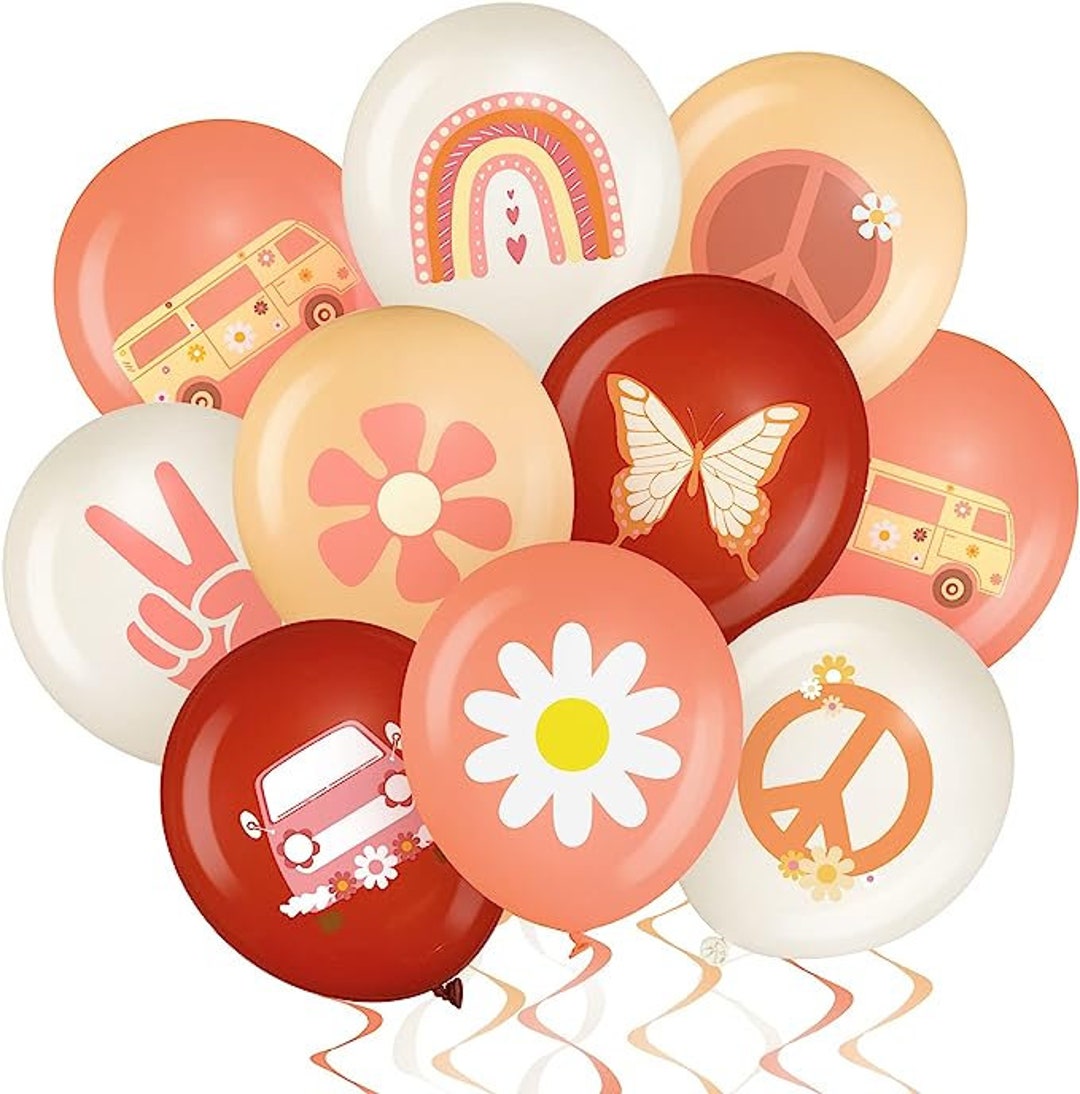 Groovy Balloon 10 Kit, Groovy Party Decorations. Groovy Balloons ...