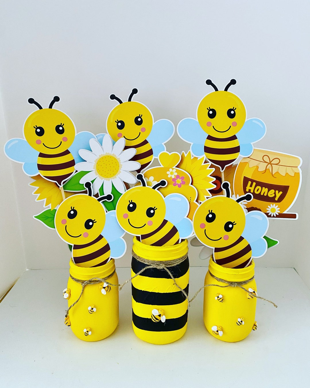 Fun to Bee One Centerpiece, Bee Balloons, Bee Party, Bee, Bumble Bee ...