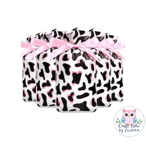 Cow Treat Bags, Cowgirl Treat Bags, Cow Birthday, Cow Party Favors ...