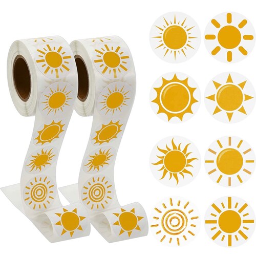 First Trip Around the Sun Stickers Sun Stickers Sun Party - Etsy