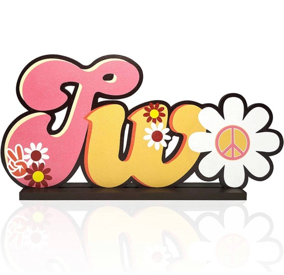 Groovy, Groovy Party Decorations, Groovy Letters, groovy Birthday Party ...