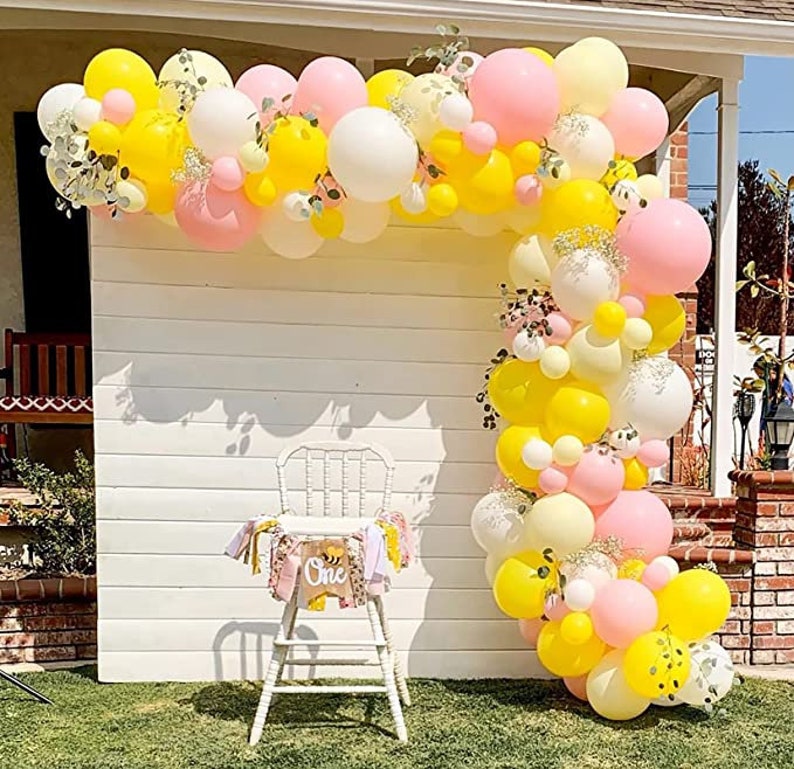 Lemon Balloons Garland Lemon Party Lemonade Balloons - Etsy