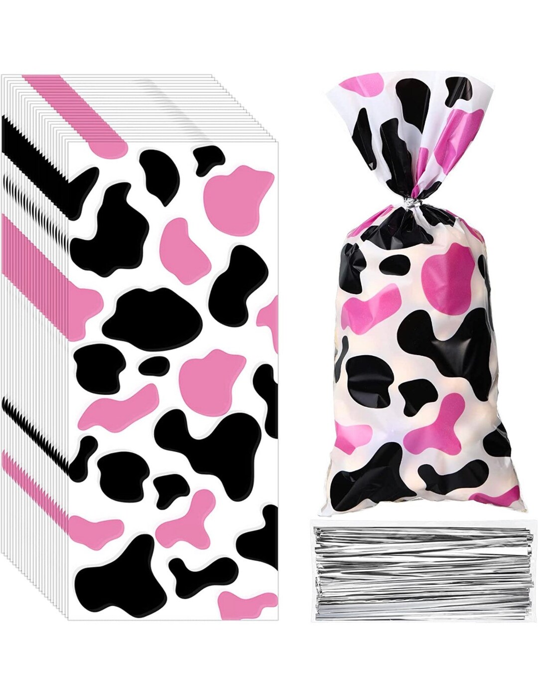 Cow Treat Bags Cowgirl Treat Bags Cow Birthday Cow Party - Etsy