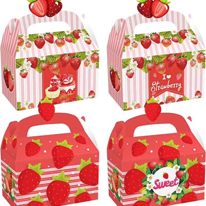 Strawberry Boxes - Etsy