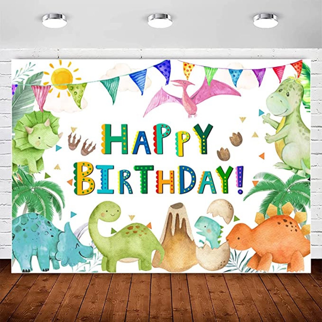 Dinosaur Birthday, Stop Chomp Roar, One a Saurus, Dinosaur First ...