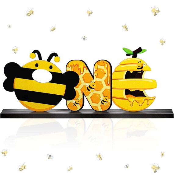 Fun to Bee one letters, Bee letters, Bee Party, Bee, Bumble Bee ...