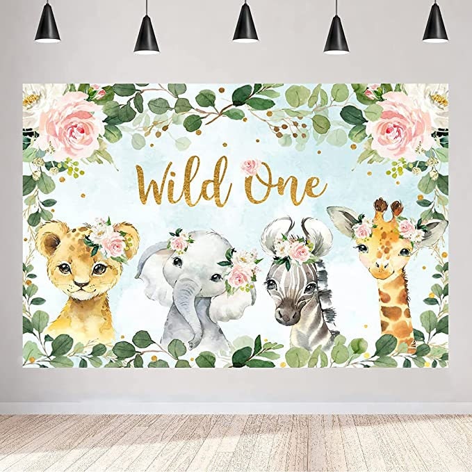 Wild One Backdrop, Wild One, Wild One Boy Backdrop, Wild One Favors ...