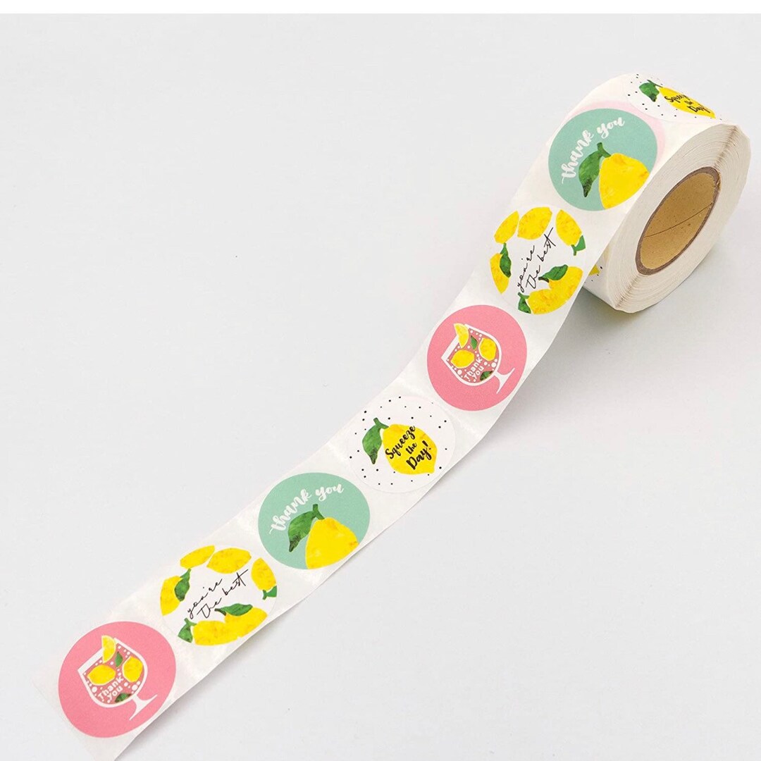 Lemon Stickers, Lemon Party, Lemon Birthday, Lemonade Stickers, Pink ...