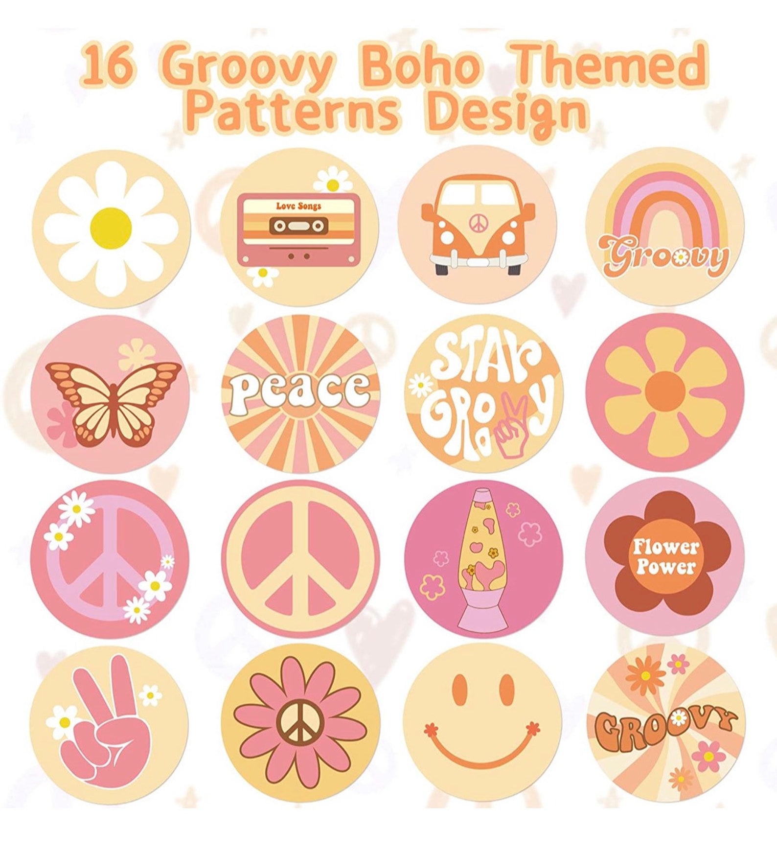 Groovy Stickers Groovy Party Groovy Birthday Two Groovy Etsy