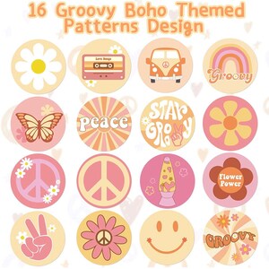 Groovy Stickers, Groovy Party, Groovy Birthday, Two Groovy Stickers ...