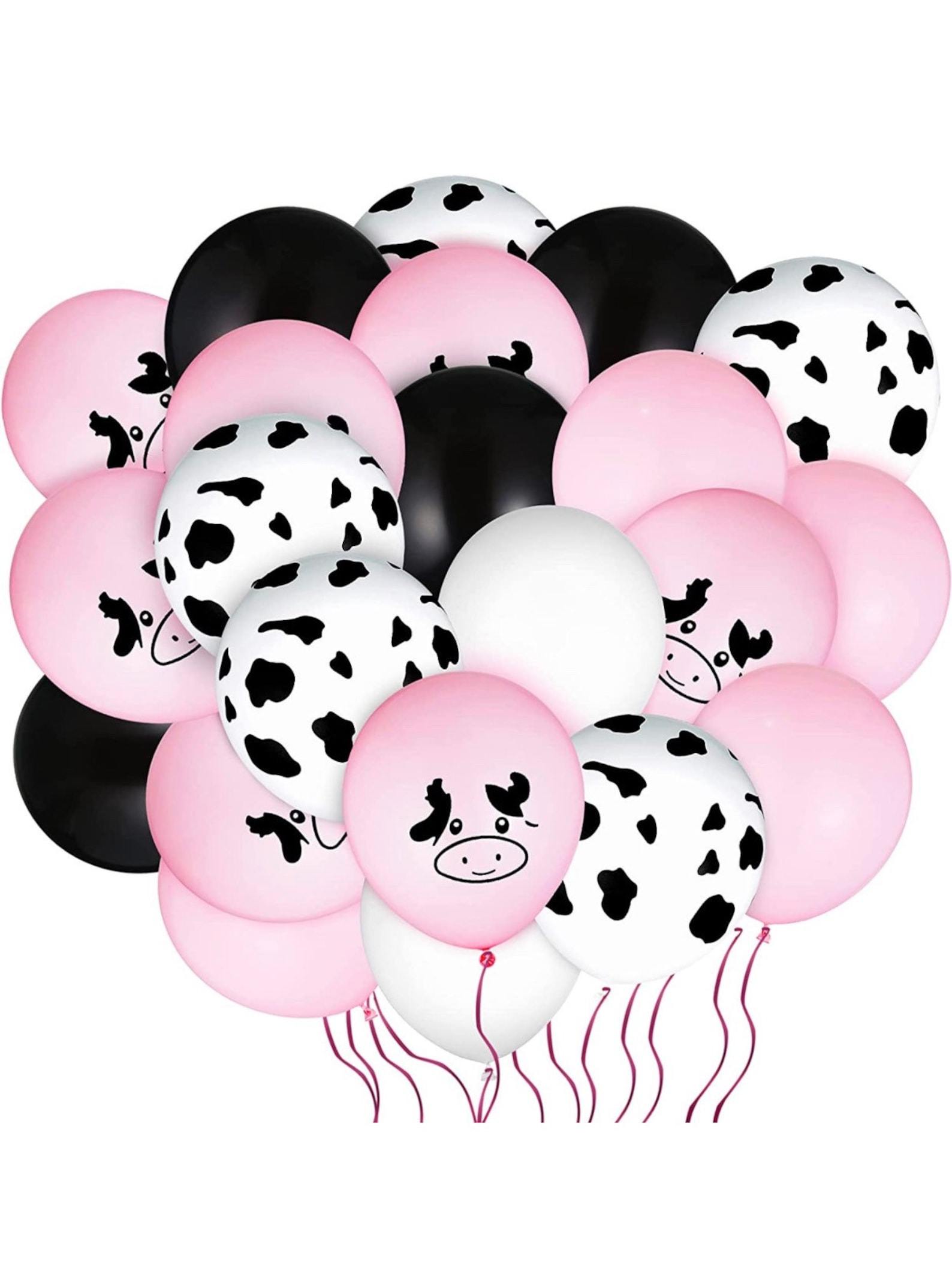 10 Pack Cow Balloons Bundle Holly Cow Cow Party Balloons - Etsy