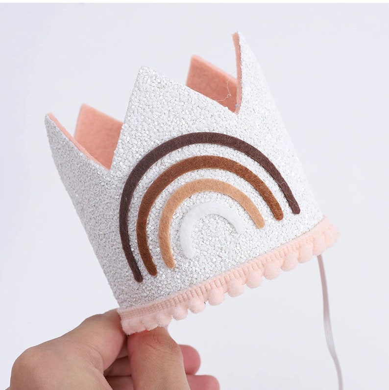 Boho Rainbow Crown Boho Rainbow Party Boho Rainbow Boho | Etsy