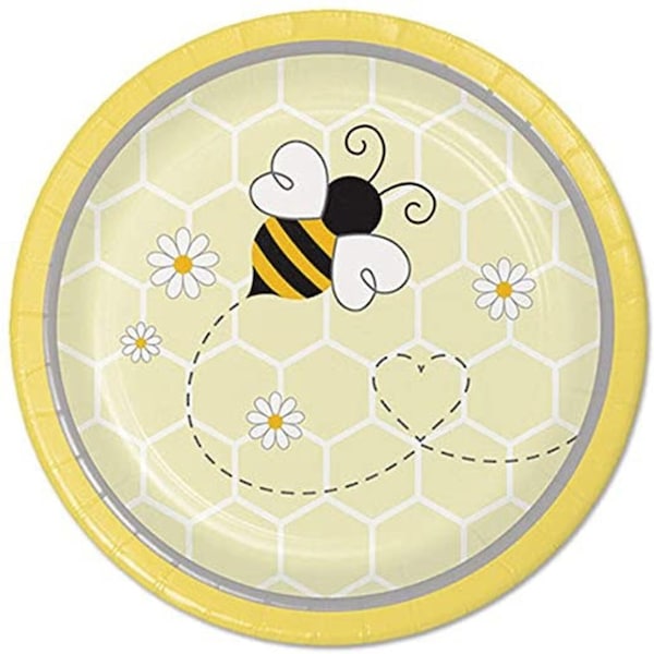 Bumble Bee Dessert Plates - Etsy