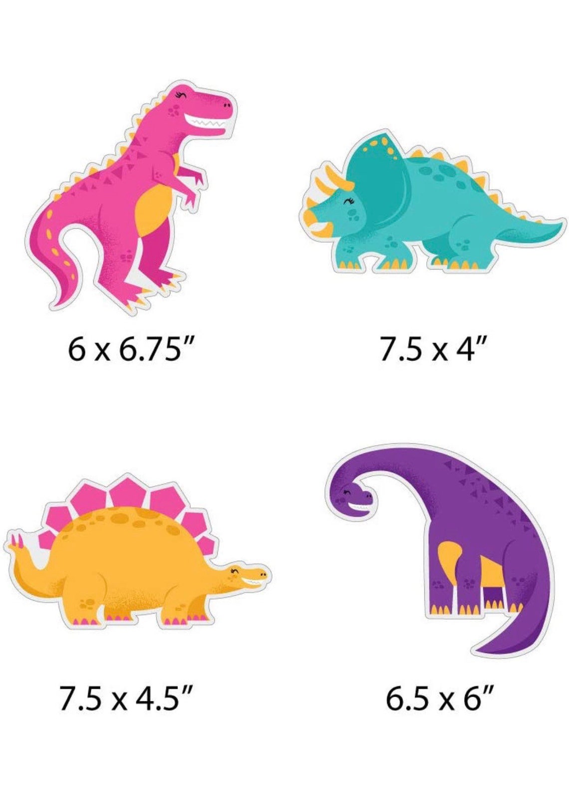 Girl Dino Centerpiece Girl Dinosaur Party Decorations Pink - Etsy