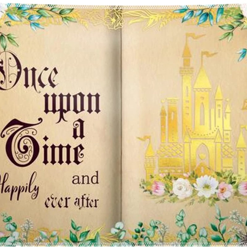 Once Upon a Time Backdrop - Etsy