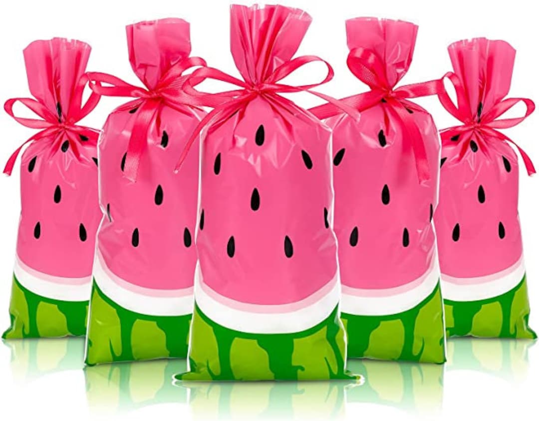 One in a Melon Treat Bags, Watermelon Treat Bags, One in a Melon ...