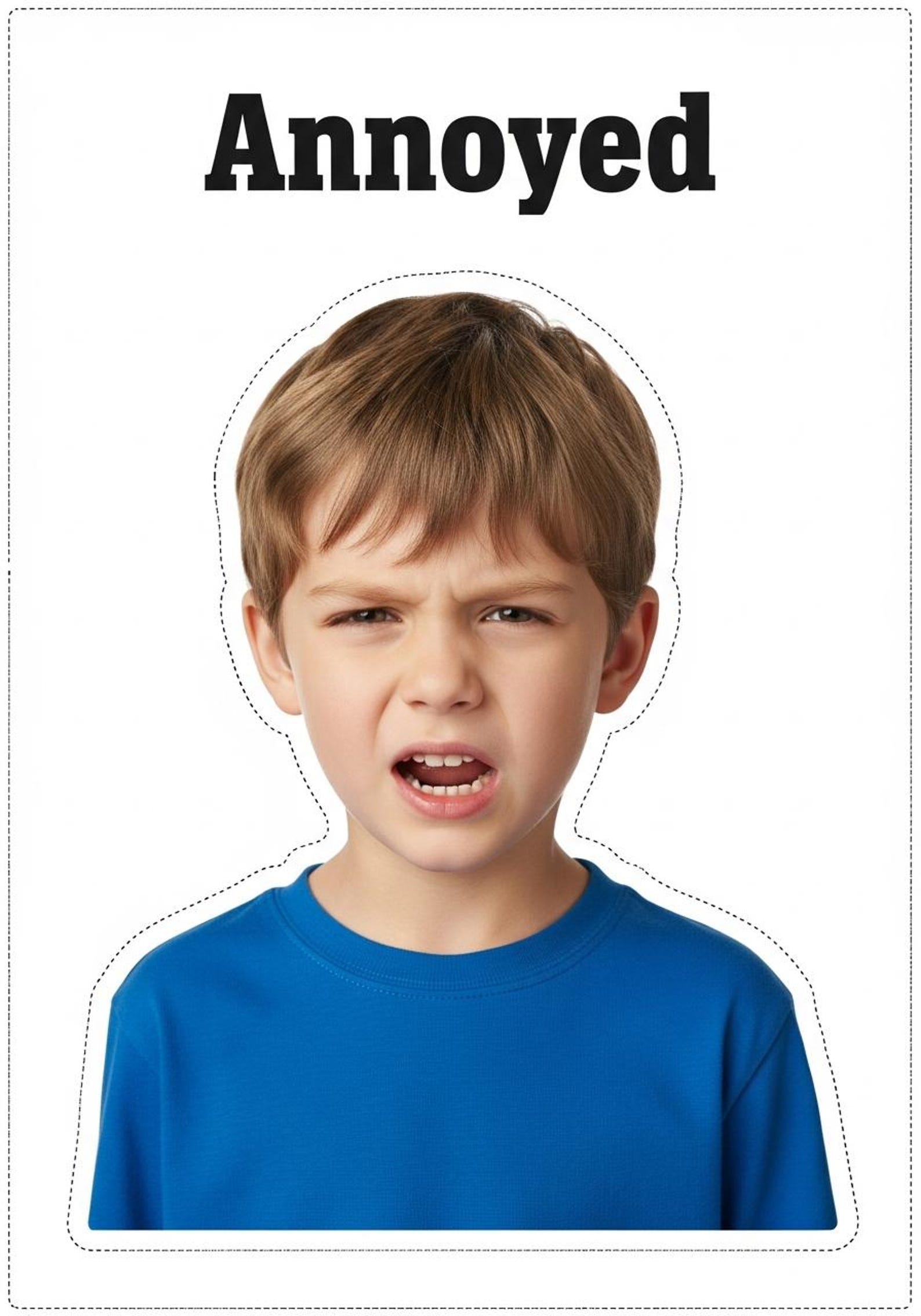 Printable Emotions Flashcards, Montessori Feelings Cards for Kids ...