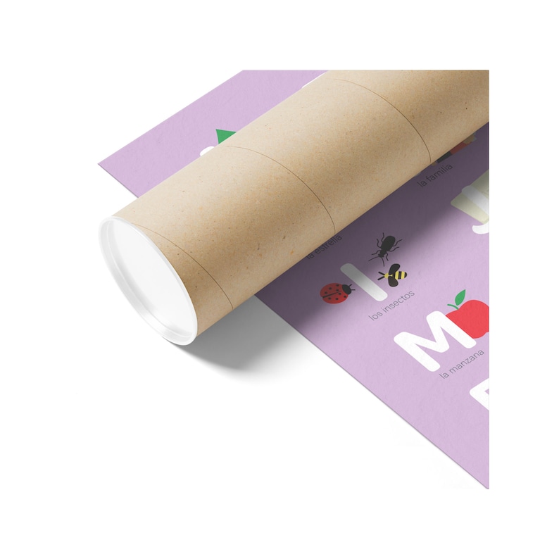 Spanish Alphabet Poster in Purple | Alfabeto Español | Spanish Language ...