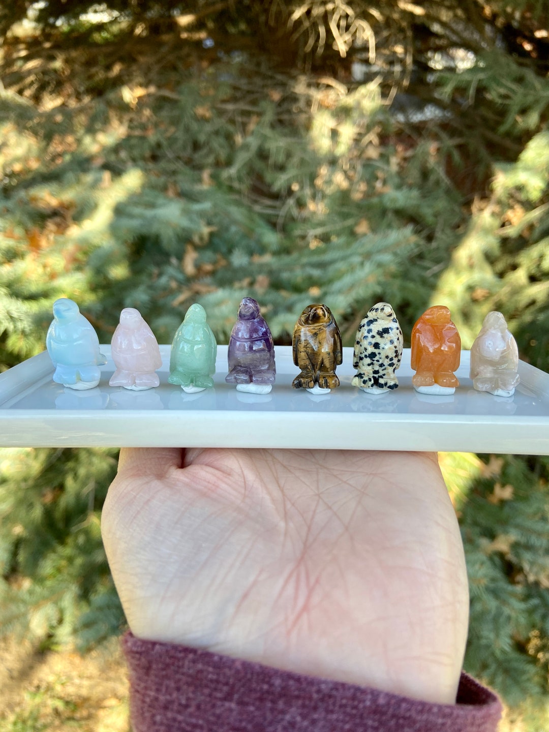 Mini Crystal Penguin, Crv123, Crystal Penguin Carving, Crystal Penguin ...