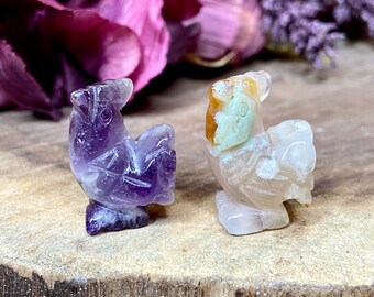Chicken Crystal - Etsy