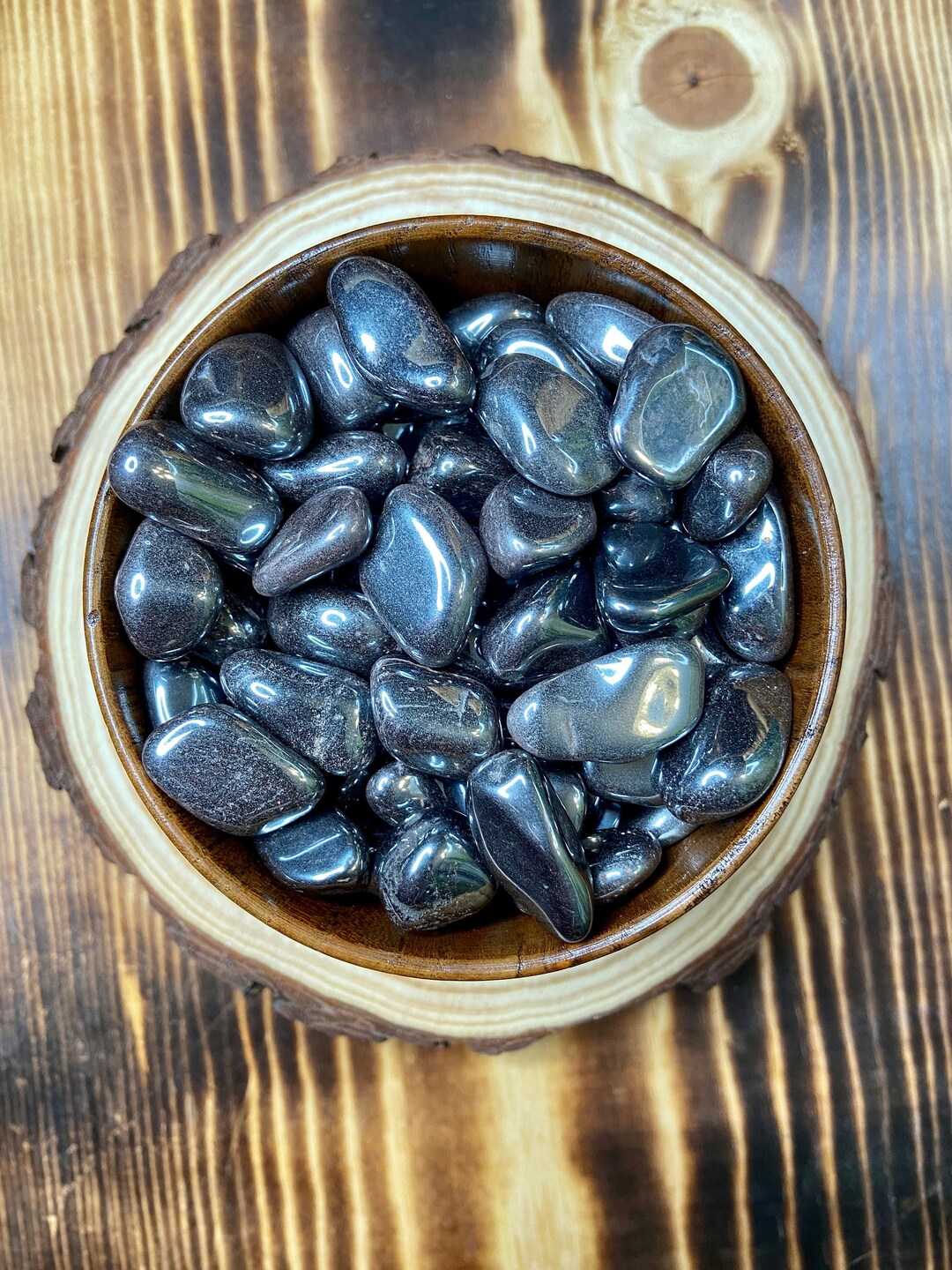 Hematite Tumble, Tmb136, Tumbled Hematite, Crystal Tumbles - Etsy