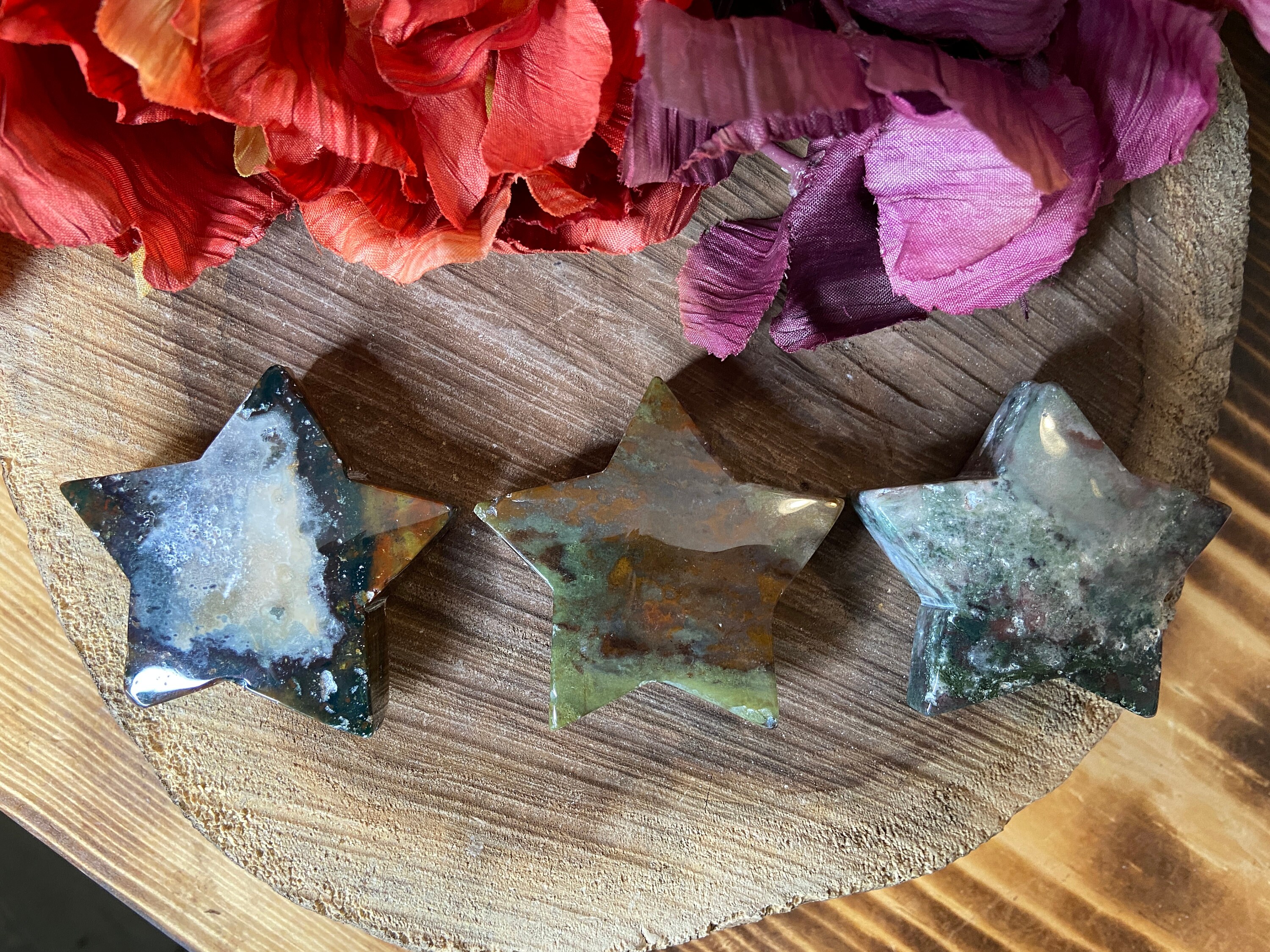 Ocean Jasper Star, OJ Star, Shp198, Crystal Star - Etsy