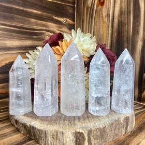 White Calcite Tower, Twr136, White Calcite Point, Crystal Tower ...