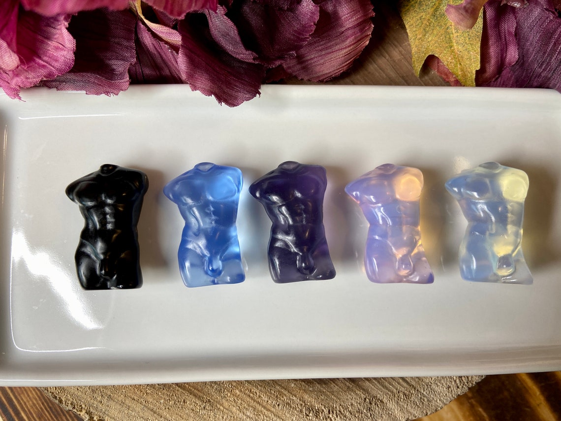 Mini Crystal Male Body Male Torso Crv191 Male Body Crystal - Etsy