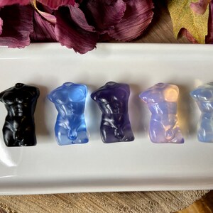 Mini Crystal Male Body, Male Torso, Crv191, Male Body Crystal Carving ...