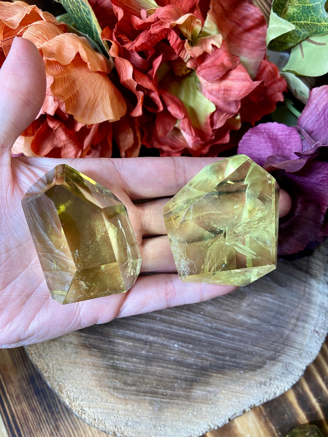 Citrine Freeform, Shp220, Crystal Freeform, Smoky Citrine Freeform - Etsy