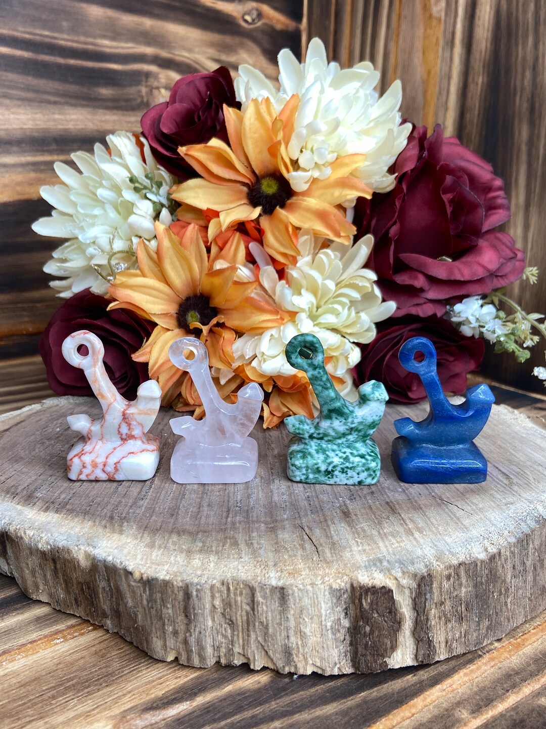 Crystal Anchor, Crv306, Quartz Anchor, Obsidian Anchor, Aventurine ...