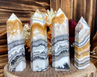 Dendritic Calcite Tower - Etsy