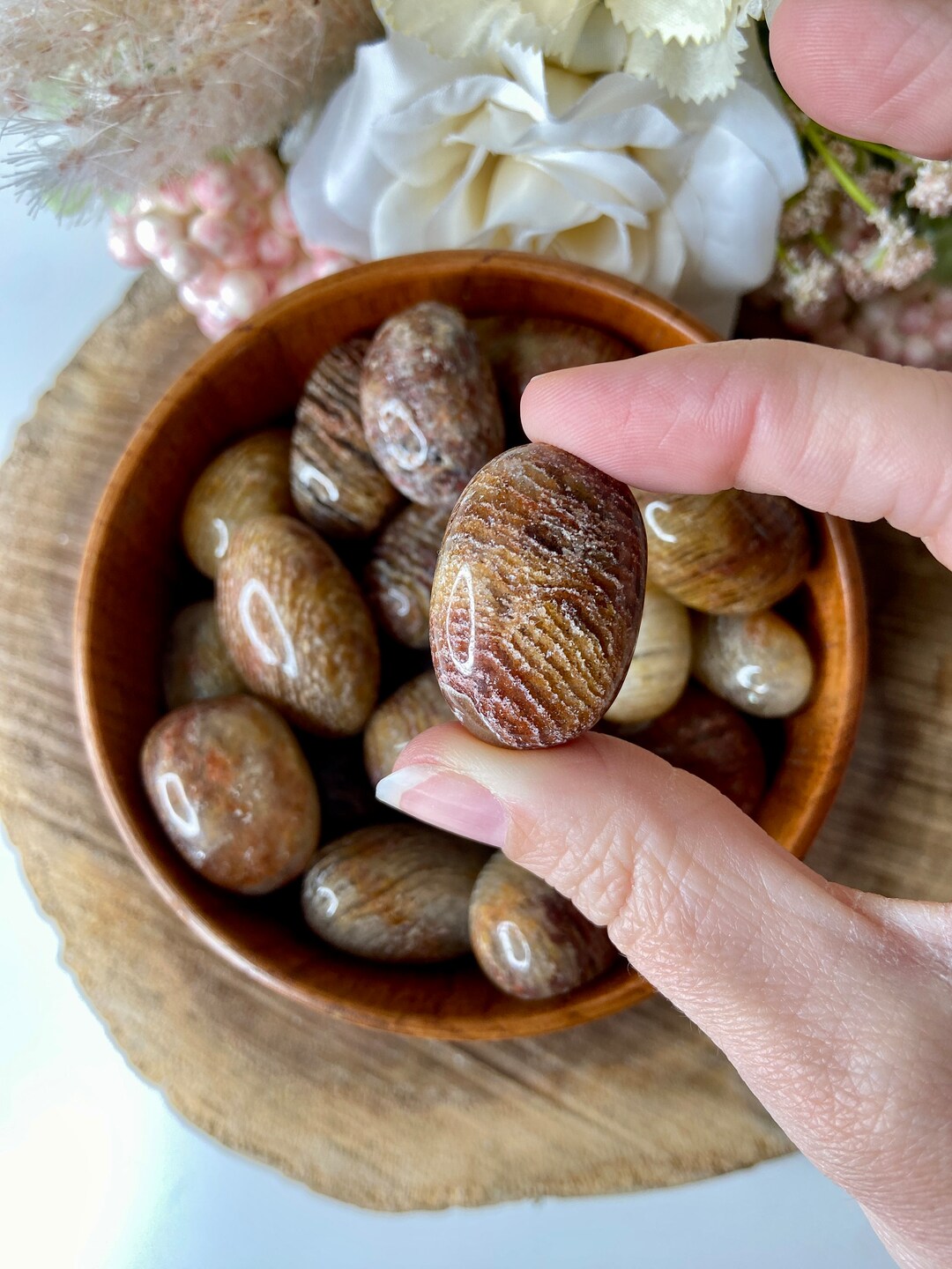 Thousand Layer Quartz Tumble, Tmb151, Tumbled Thousand Layer, Crystal Tumbles - Etsy