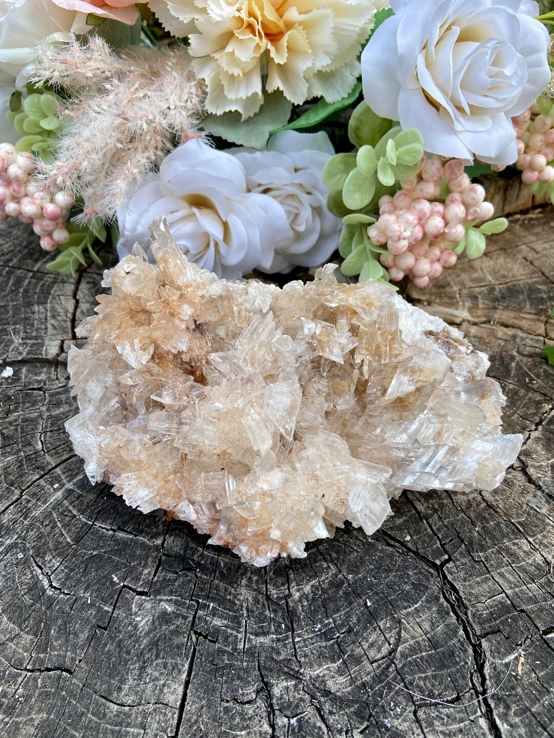 Selenite Specimen, Crystal Cluster, Spc150 - Etsy