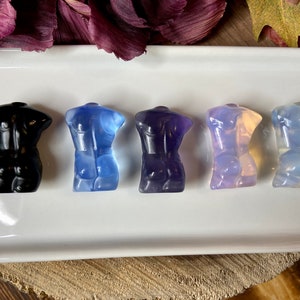 Mini Crystal Male Body, Male Torso, Crv191, Male Body Crystal Carving ...