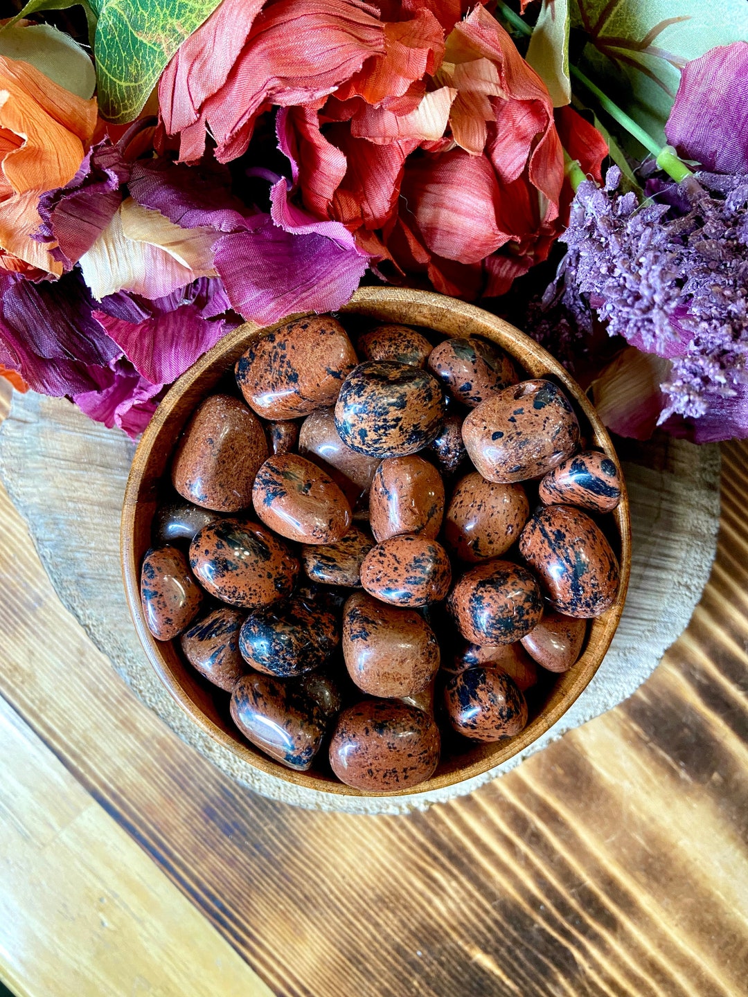 Mahogany Obsidian Tumble, Tmb134, Tumbled Mahogany Obsidian, Red ...