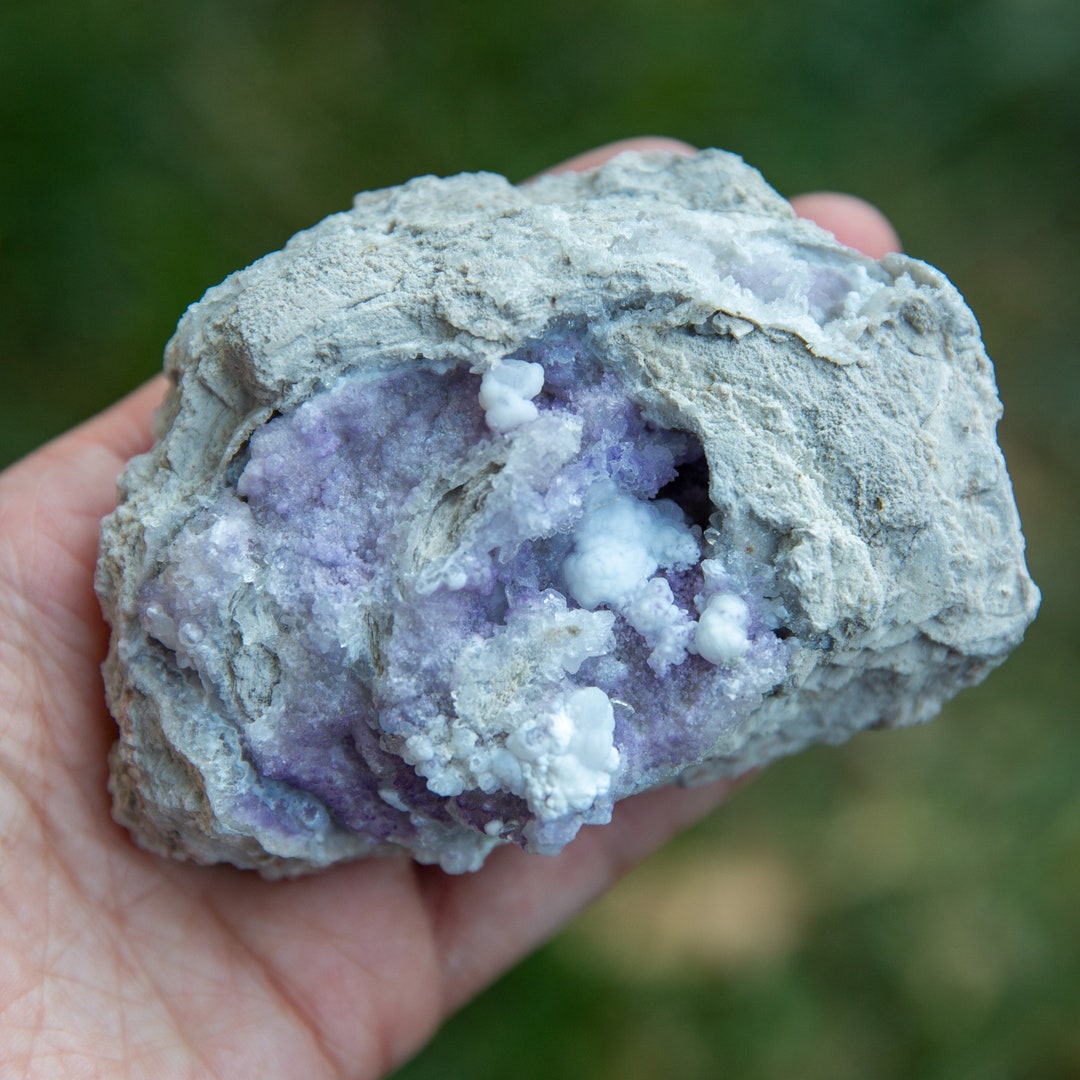 Spirit Flower Geode, Crystal Specimen - Etsy