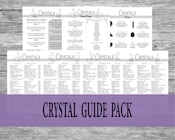 Crystal and Stone Chart PDF File ONLY Download and Print - Etsy Canada
