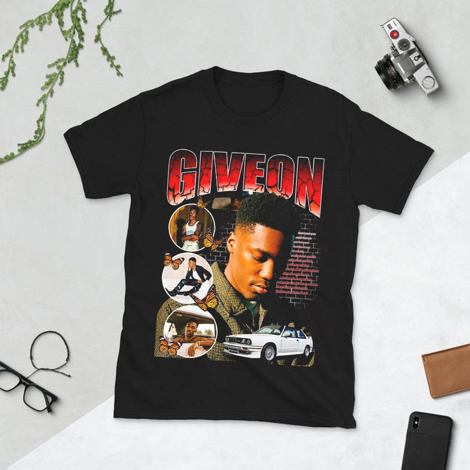 Giveon Vintage T-Shirt 90er Vintage Bootleg Rap Hip Hop Shirt | Etsy
