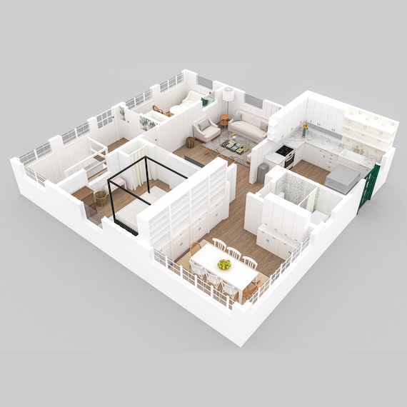 Inside House Blueprints