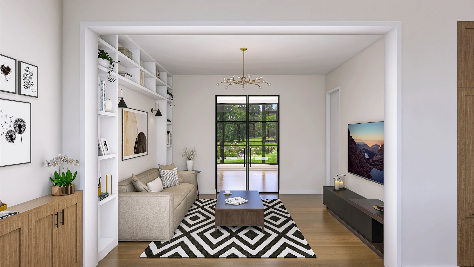 Realistic 360 Degree View of Room Interior Design Home Planning Custom ...