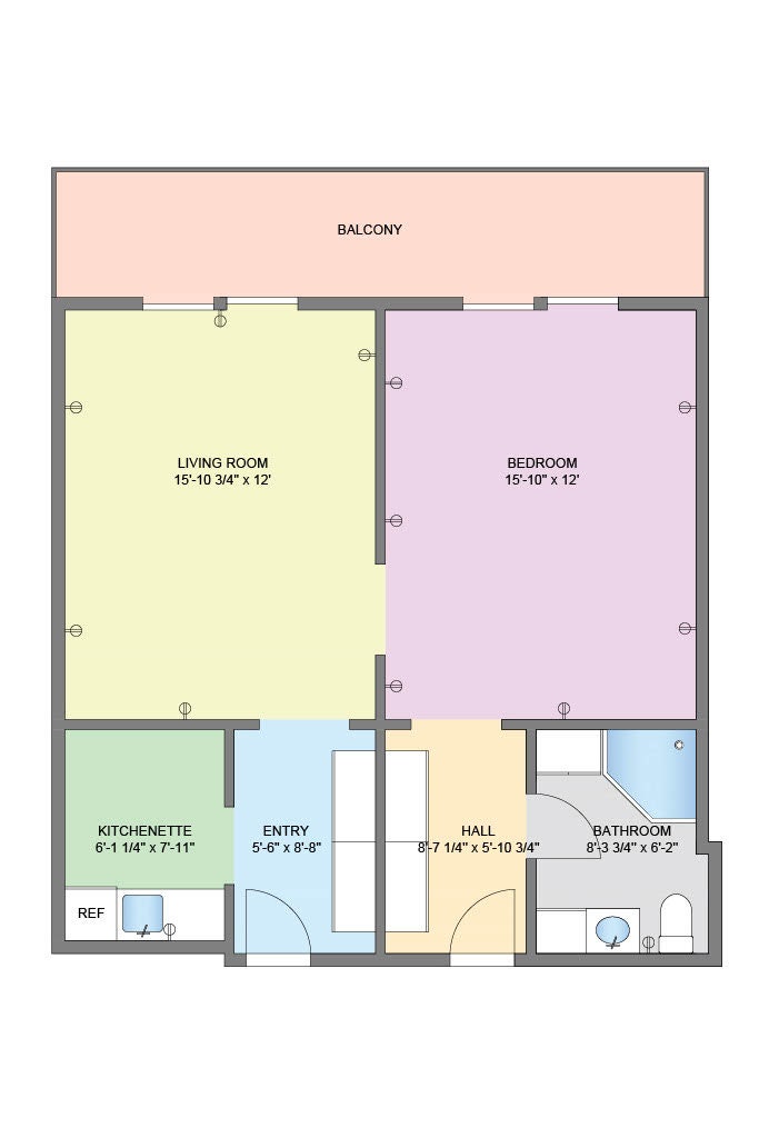 Custom Detailed 2D Floor Plan Virtual Interior Design Architectural ...