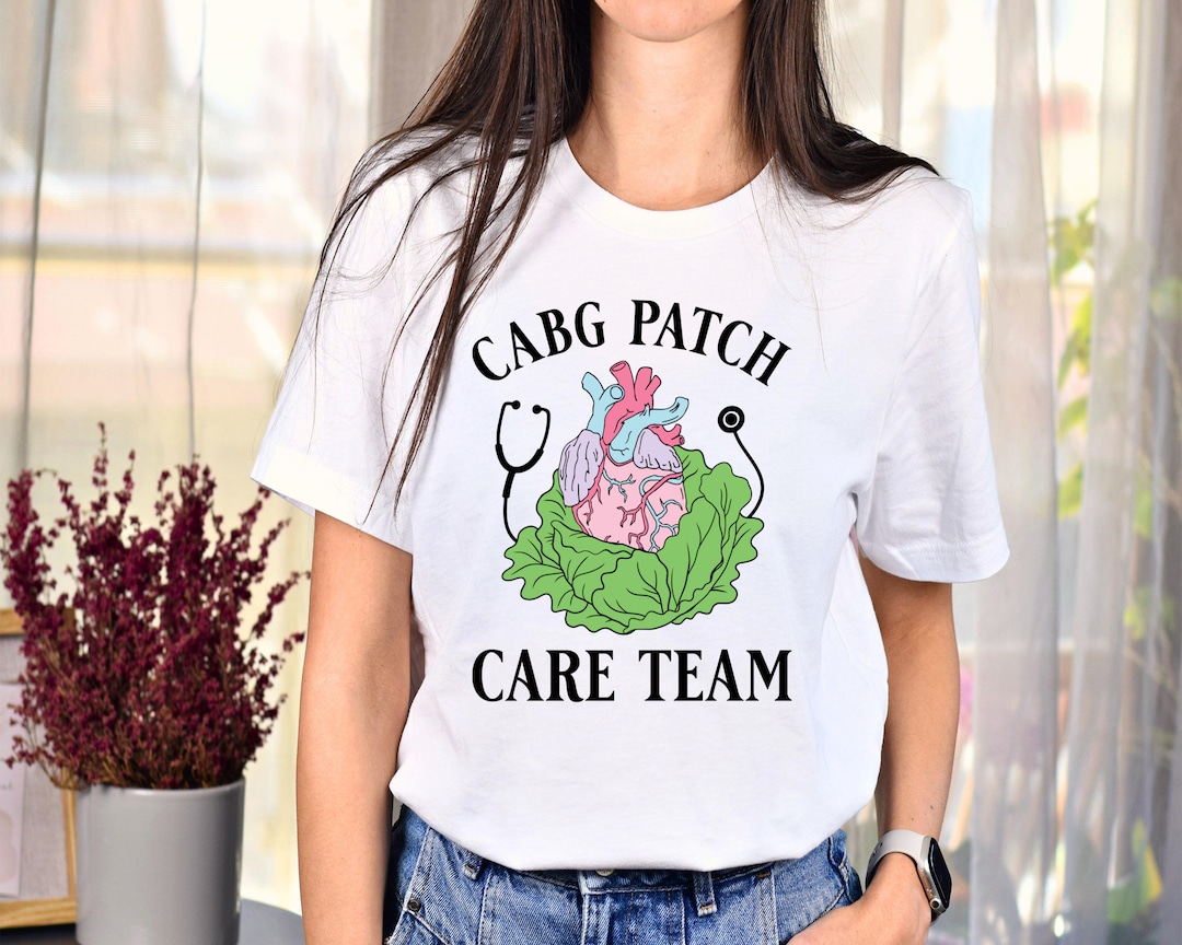 CVICU Nurse Shirt, CABG Patch Crew Tshirt, Cath Lab RN T-shirt, Ccu ...