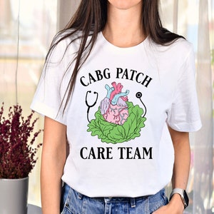 CVICU Nurse Shirt, CABG Patch Crew Tshirt, Cath Lab RN T-shirt, Ccu ...