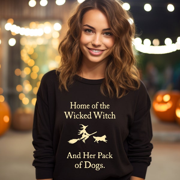 Home of the Wicked Witch and Her Pack of Dogs - Etsy