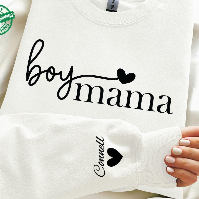 Boy and Girl Mom Hoodie - Etsy