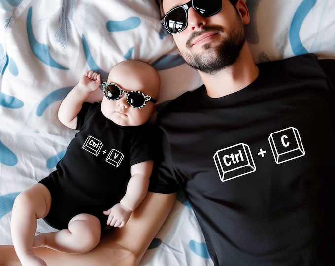 Copy Paste Shirt, Matching Shirts, Ctrl C Shirt, Ctrl V Shirt, Family ...